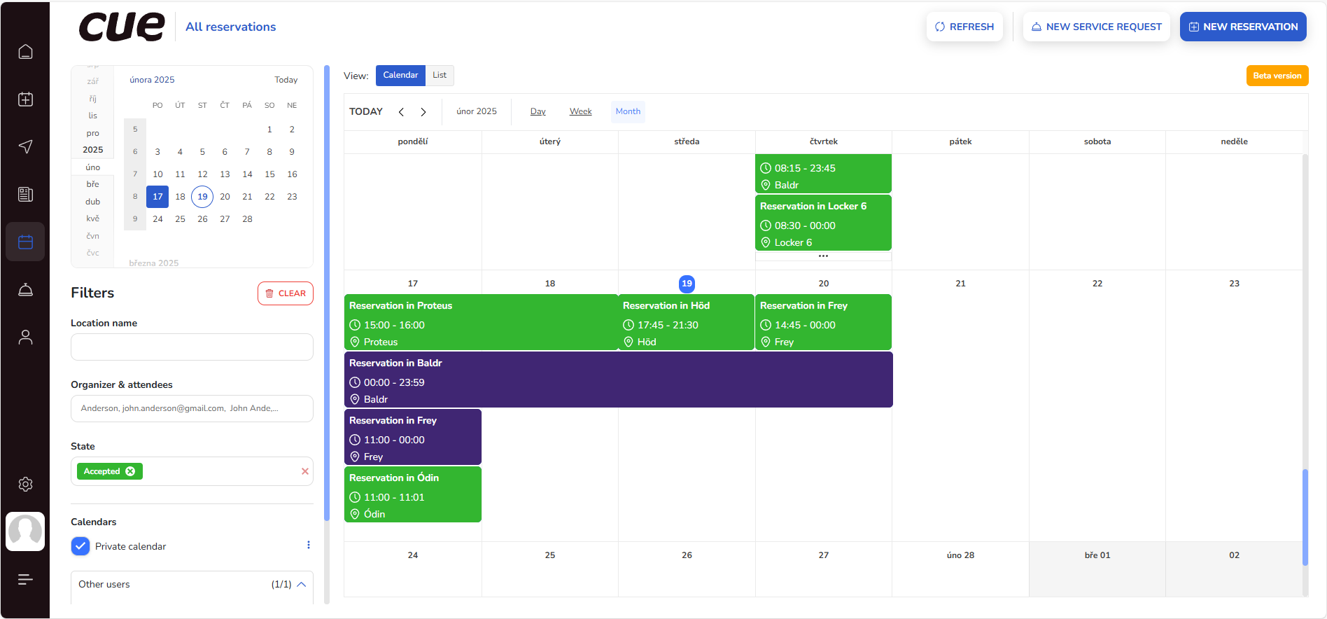 CUE Solution Calendar Platform | CUE System